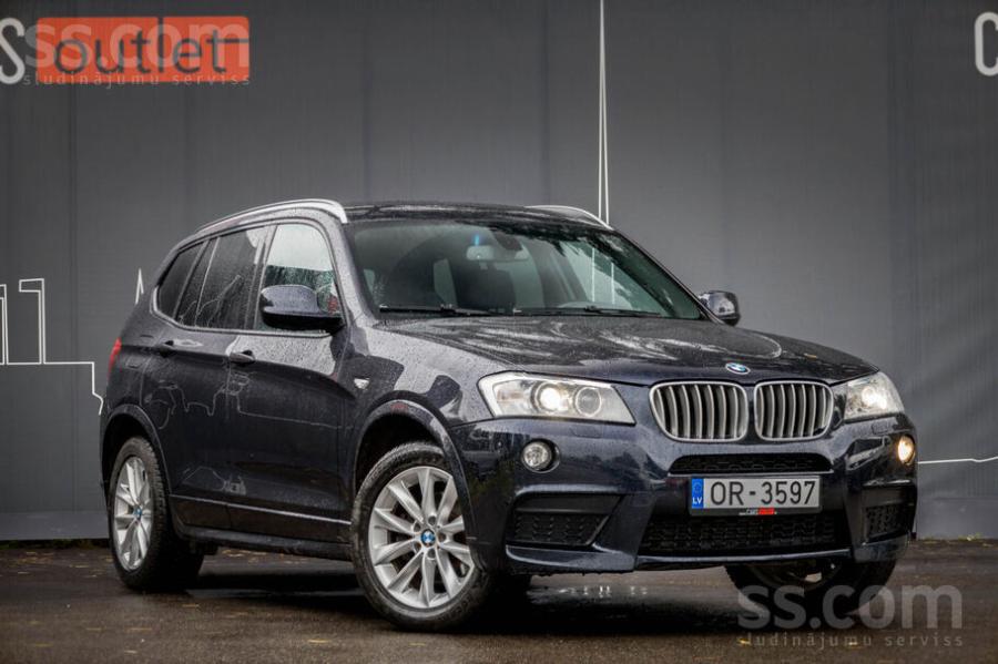 Melns BMW X3 2012 Rīga, ar dzinēja tilpumu 3.00 L un nobraukumu 364 tūkst. km par 9490 €, foto 4 vietnē AUTOMOTO.COM.LV