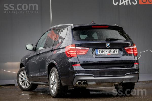 Melns BMW X3 2012 Rīga, ar dzinēja tilpumu 3.00 L un nobraukumu 364 tūkst. km par 9490 €, foto 5 vietnē AUTOMOTO.COM.LV