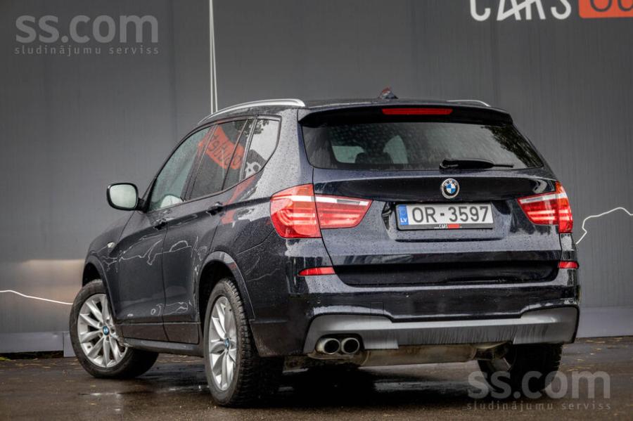 Melns BMW X3 2012 Rīga, ar dzinēja tilpumu 3.00 L un nobraukumu 364 tūkst. km par 9490 €, foto 5 vietnē AUTOMOTO.COM.LV