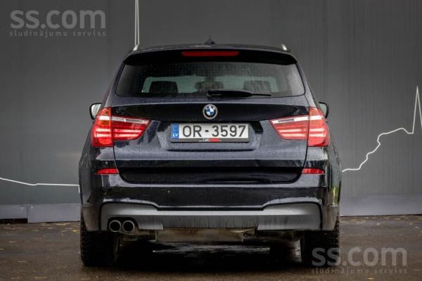 Melns BMW X3 2012 Rīga, ar dzinēja tilpumu 3.00 L un nobraukumu 364 tūkst. km par 9490 €, foto 6 vietnē AUTOMOTO.COM.LV