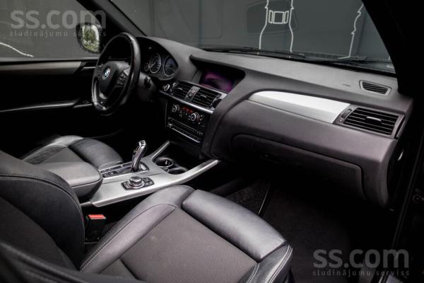Melns BMW X3 2012 Rīga, ar dzinēja tilpumu 3.00 L un nobraukumu 364 tūkst. km par 9490 €, foto 10 vietnē AUTOMOTO.COM.LV