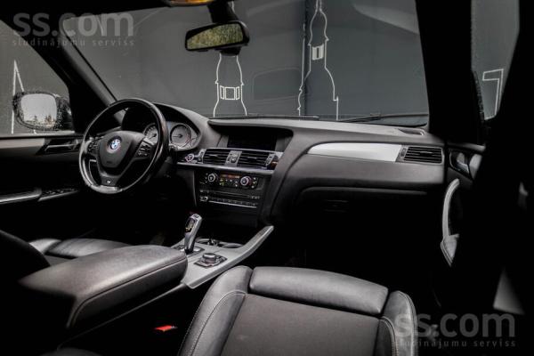 Melns BMW X3 2012 Rīga, ar dzinēja tilpumu 3.00 L un nobraukumu 364 tūkst. km par 9490 €, foto 11 vietnē AUTOMOTO.COM.LV