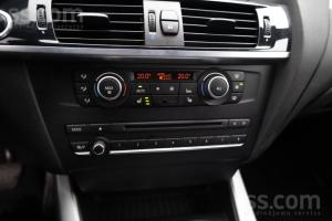 Melns BMW X3 2012 Rīga, ar dzinēja tilpumu 3.00 L un nobraukumu 364 tūkst. km par 9490 €, foto 18 vietnē AUTOMOTO.COM.LV