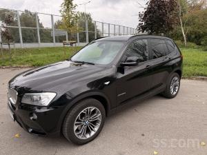 Melns BMW X3 2012 Rīga, ar dzinēja tilpumu 2.00 L un nobraukumu 147 tūkst. km par 11200 €, foto 3 vietnē AUTOMOTO.COM.LV