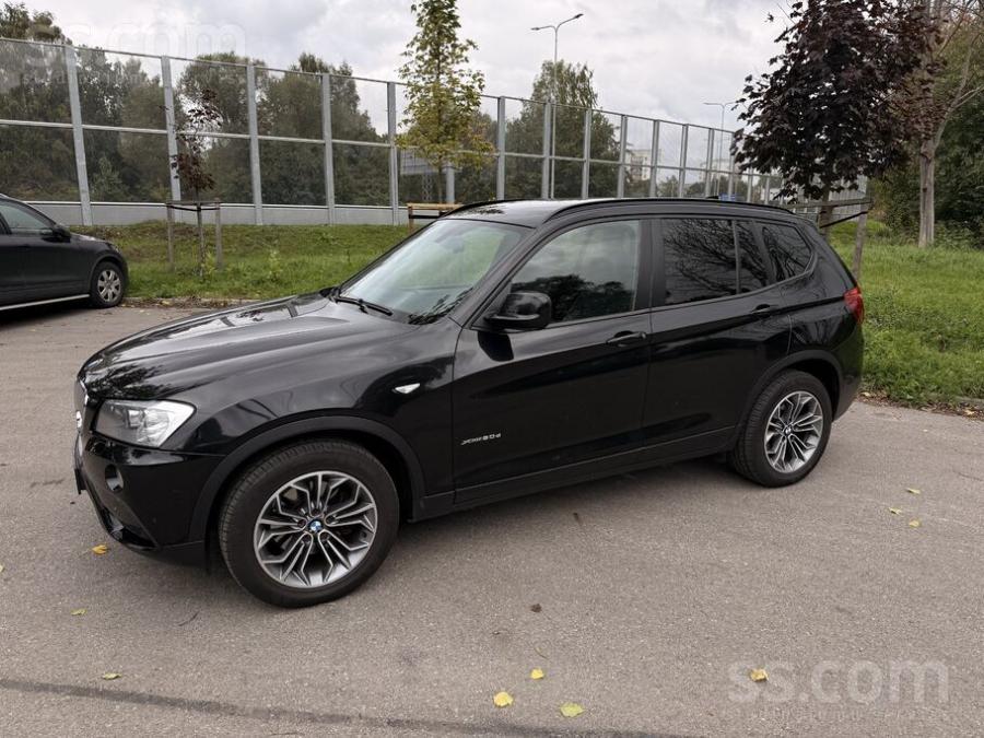 Melns BMW X3 2012 Rīga, ar dzinēja tilpumu 2.00 L un nobraukumu 147 tūkst. km par 11200 €, foto 4 vietnē AUTOMOTO.COM.LV