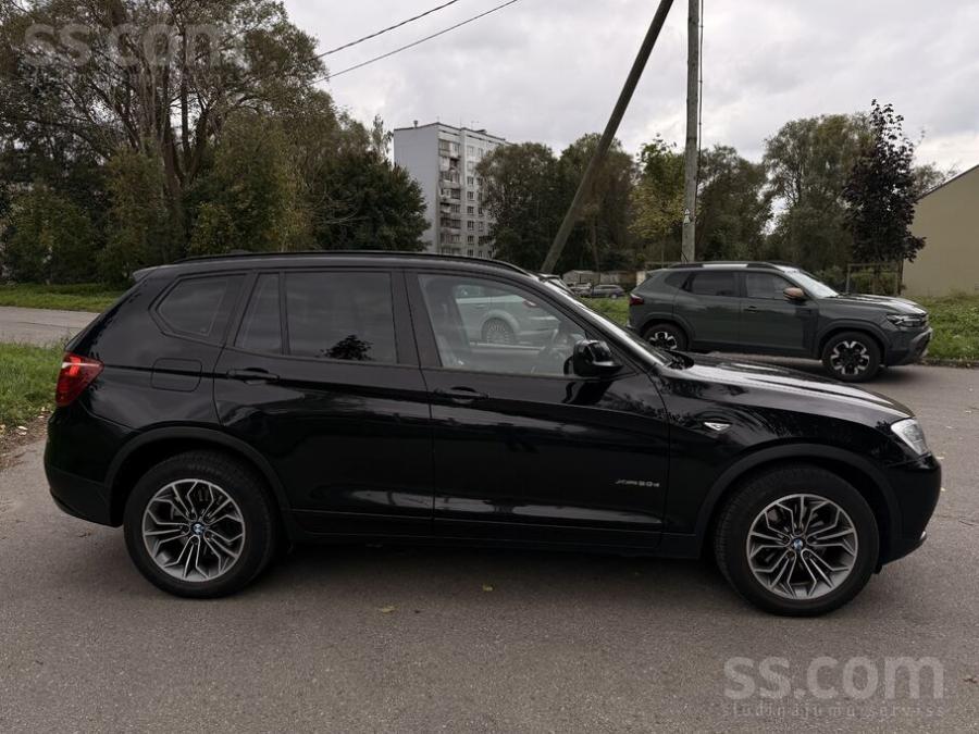 Melns BMW X3 2012 Rīga, ar dzinēja tilpumu 2.00 L un nobraukumu 147 tūkst. km par 11200 €, foto 7 vietnē AUTOMOTO.COM.LV