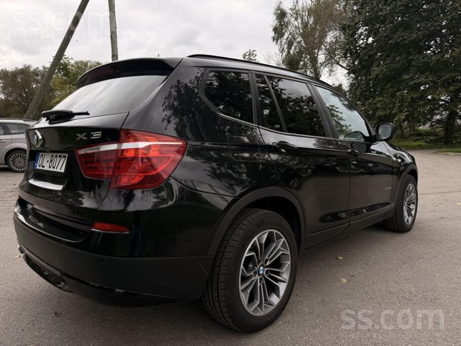 Melns BMW X3 2012 Rīga, ar dzinēja tilpumu 2.00 L un nobraukumu 147 tūkst. km par 11200 €, foto 9 vietnē AUTOMOTO.COM.LV