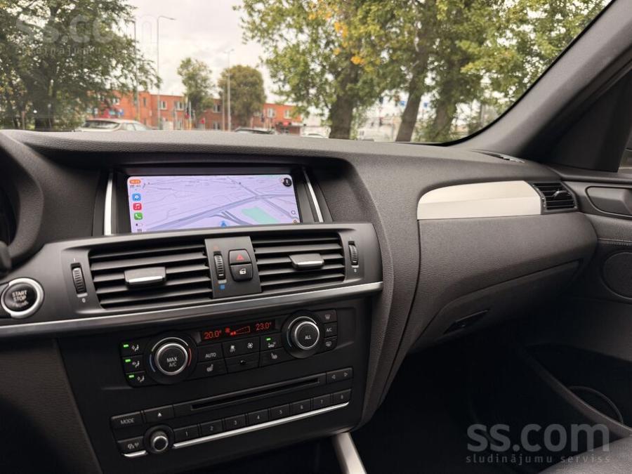 Melns BMW X3 2012 Rīga, ar dzinēja tilpumu 2.00 L un nobraukumu 147 tūkst. km par 11200 €, foto 18 vietnē AUTOMOTO.COM.LV