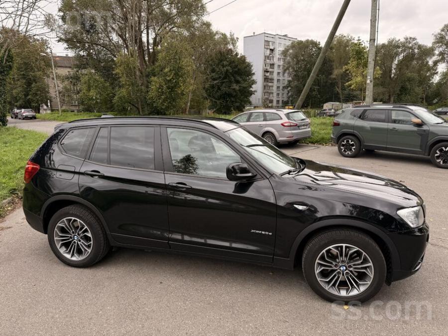 Melns BMW X3 2012 Rīga, ar dzinēja tilpumu 2.00 L un nobraukumu 147 tūkst. km par 11200 €, foto 23 vietnē AUTOMOTO.COM.LV