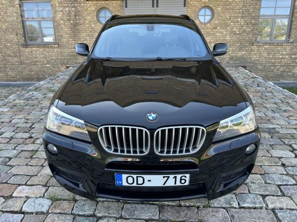 Black BMW X3 2013 in Riga, with an engine capacity of 3.00 L and mileage of 249 thousand km for 10950 €, photo 2 on AUTOMOTO.COM.LV