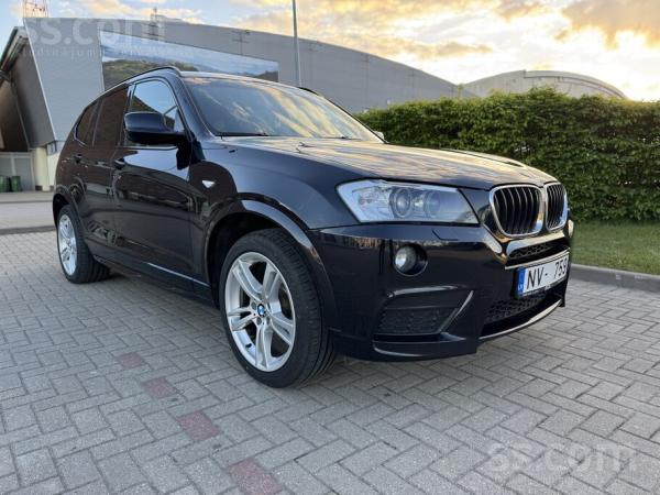 Melns BMW X3 2013 Valmiera, ar dzinēja tilpumu 2.00 L un nobraukumu 246 tūkst. km par 12600 €, foto 4 vietnē AUTOMOTO.COM.LV
