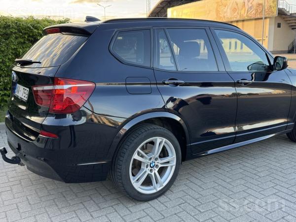 Melns BMW X3 2013 Valmiera, ar dzinēja tilpumu 2.00 L un nobraukumu 246 tūkst. km par 12600 €, foto 5 vietnē AUTOMOTO.COM.LV