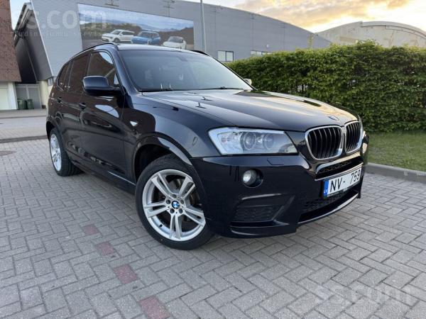 Melns BMW X3 2013 Valmiera, ar dzinēja tilpumu 2.00 L un nobraukumu 246 tūkst. km par 12600 €, foto 8 vietnē AUTOMOTO.COM.LV
