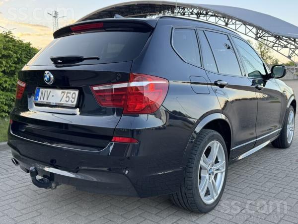 Melns BMW X3 2013 Valmiera, ar dzinēja tilpumu 2.00 L un nobraukumu 246 tūkst. km par 12600 €, foto 10 vietnē AUTOMOTO.COM.LV