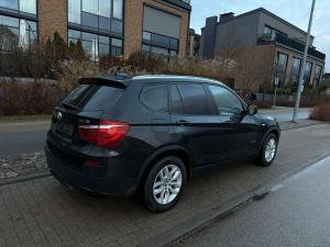 Black BMW X3 2013 in Riga, with an engine capacity of 0.00 L and mileage of 349 thousand km for 8995 €, photo 4 on AUTOMOTO.COM.LV