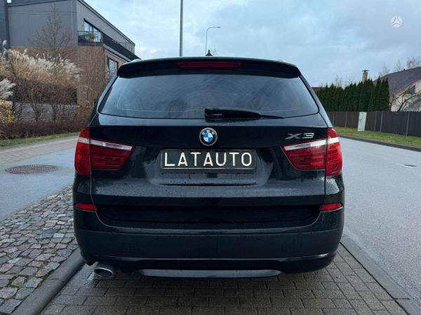 Black BMW X3 2013 in Riga, with an engine capacity of 0.00 L and mileage of 349 thousand km for 8995 €, photo 6 on AUTOMOTO.COM.LV