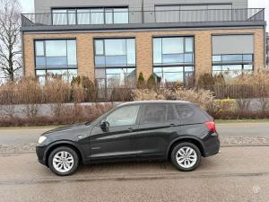 Black BMW X3 2013 in Riga, with an engine capacity of 0.00 L and mileage of 349 thousand km for 8995 €, photo 8 on AUTOMOTO.COM.LV