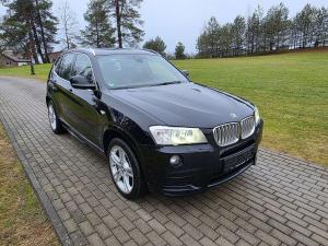 Black BMW X3 2013 in Telschi, with an engine capacity of 2.99 L and mileage of 217 thousand km for 11950 €, photo 2 on AUTOMOTO.COM.LV