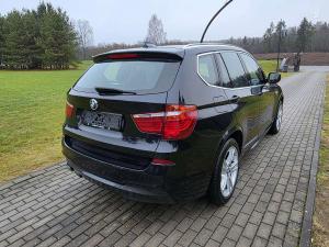 Black BMW X3 2013 in Telschi, with an engine capacity of 2.99 L and mileage of 217 thousand km for 11950 €, photo 3 on AUTOMOTO.COM.LV