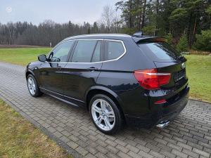 Black BMW X3 2013 in Telschi, with an engine capacity of 2.99 L and mileage of 217 thousand km for 11950 €, photo 10 on AUTOMOTO.COM.LV