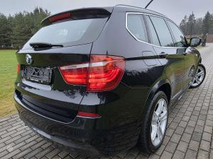 Black BMW X3 2013 in Telschi, with an engine capacity of 2.99 L and mileage of 217 thousand km for 11950 €, photo 14 on AUTOMOTO.COM.LV