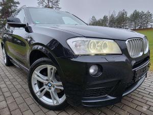 Black BMW X3 2013 in Telschi, with an engine capacity of 2.99 L and mileage of 217 thousand km for 11950 €, photo 15 on AUTOMOTO.COM.LV