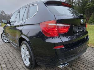 Black BMW X3 2013 in Telschi, with an engine capacity of 2.99 L and mileage of 217 thousand km for 11950 €, photo 16 on AUTOMOTO.COM.LV