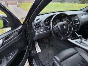 Black BMW X3 2013 in Telschi, with an engine capacity of 2.99 L and mileage of 217 thousand km for 11950 €, photo 25 on AUTOMOTO.COM.LV
