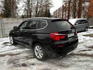 Black BMW X3 2013 in Alytus, with an engine capacity of 2.00 L and mileage of 210 thousand km for 9200 €, photo 6 on AUTOMOTO.COM.LV