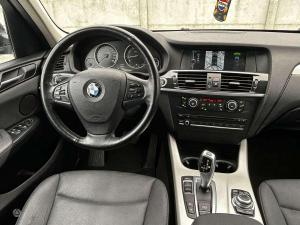 Black BMW X3 2013 in Alytus, with an engine capacity of 2.00 L and mileage of 210 thousand km for 9200 €, photo 9 on AUTOMOTO.COM.LV
