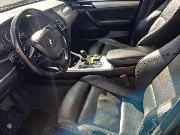 Black BMW X3 2013 in Marijampole, with an engine capacity of 3.00 L and mileage of 290 thousand km for 9700 €, photo 8 on AUTOMOTO.COM.LV