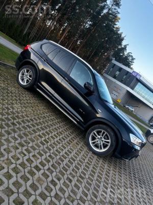 Black BMW X3 2013 in Riga, with an engine capacity of 2.00 L and mileage of 179 thousand km for 10500 €, photo 2 on AUTOMOTO.COM.LV