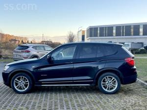 Black BMW X3 2013 in Riga, with an engine capacity of 2.00 L and mileage of 179 thousand km for 10500 €, photo 7 on AUTOMOTO.COM.LV