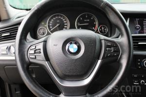 Black BMW X3 2013 in Riga, with an engine capacity of 2.00 L and mileage of 179 thousand km for 10500 €, photo 10 on AUTOMOTO.COM.LV