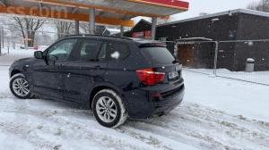 Black BMW X3 2013 in Riga, with an engine capacity of 2.00 L and mileage of 281 thousand km for 12000 €, photo  on AUTOMOTO.COM.LV