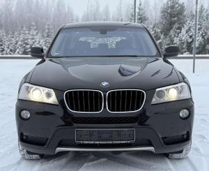 Black BMW X3 2013 in Raseiniai, with an engine capacity of 2.00 L and mileage of 241 thousand km for 10200 €, photo 3 on AUTOMOTO.COM.LV