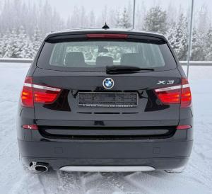 Black BMW X3 2013 in Raseiniai, with an engine capacity of 2.00 L and mileage of 241 thousand km for 10200 €, photo 6 on AUTOMOTO.COM.LV