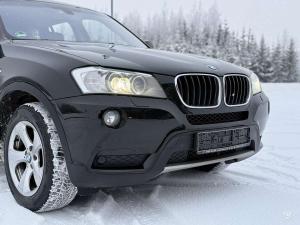 Black BMW X3 2013 in Raseiniai, with an engine capacity of 2.00 L and mileage of 241 thousand km for 10200 €, photo 11 on AUTOMOTO.COM.LV