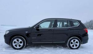 Black BMW X3 2013 in Raseiniai, with an engine capacity of 2.00 L and mileage of 241 thousand km for 10200 €, photo 17 on AUTOMOTO.COM.LV