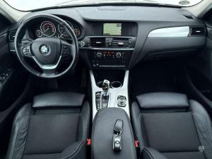 Black BMW X3 2013 in Raseiniai, with an engine capacity of 2.00 L and mileage of 241 thousand km for 10200 €, photo 25 on AUTOMOTO.COM.LV
