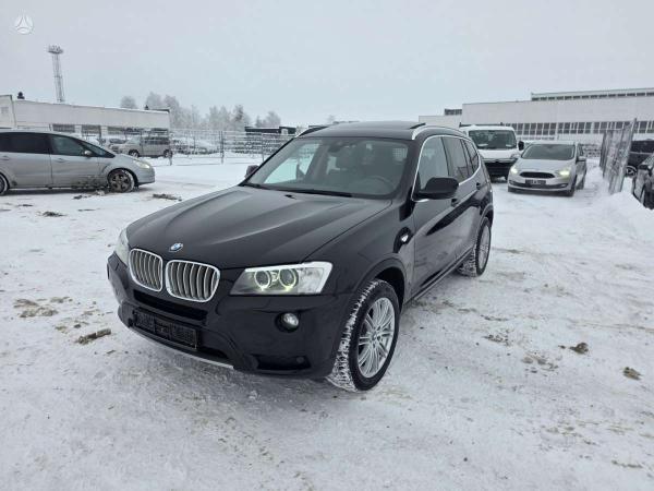 Melns BMW X3 2013 Marijampole, ar dzinēja tilpumu 3.00 L un nobraukumu 329 tūkst. km par 8250 €, foto 1 vietnē AUTOMOTO.COM.LV