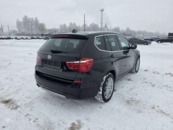 Melns BMW X3 2013 Marijampole, ar dzinēja tilpumu 3.00 L un nobraukumu 329 tūkst. km par 8250 €, foto 4 vietnē AUTOMOTO.COM.LV