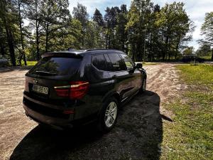 Black BMW X3 2013 in Jelgava, with an engine capacity of 3.00 L and mileage of 325 thousand km for 12000 €, photo  on AUTOMOTO.COM.LV