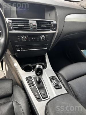 Black BMW X3 2013 in Jelgava, with an engine capacity of 3.00 L and mileage of 325 thousand km for 12000 €, photo 8 on AUTOMOTO.COM.LV