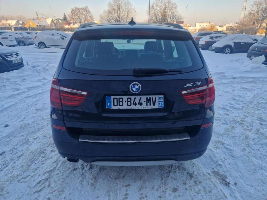 Black BMW X3 2013 in Taurage, with an engine capacity of 2.00 L and mileage of 190 thousand km for 7400 €, photo 5 on AUTOMOTO.COM.LV