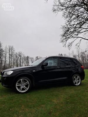 Black BMW X3 2013 in Utena, with an engine capacity of 2.00 L and mileage of 240 thousand km for 9100 €, photo  on AUTOMOTO.COM.LV