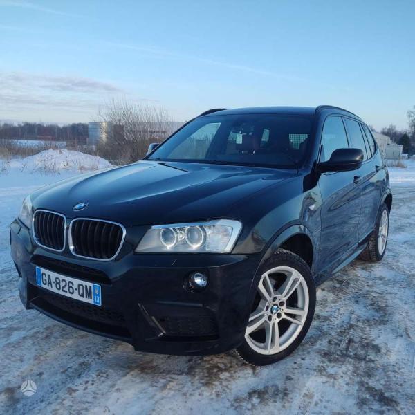 Melns BMW X3 2013 Kėdainiai, ar dzinēja tilpumu 2.00 L un nobraukumu 217 tūkst. km par 7299 €, foto 1 vietnē AUTOMOTO.COM.LV