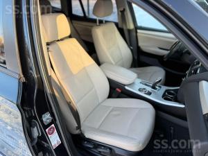 Black BMW X3 2013 in Riga, with an engine capacity of 2.00 L and mileage of 349 thousand km for 8550 €, photo 21 on AUTOMOTO.COM.LV