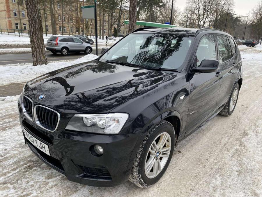 Melns BMW X3 2013 Alīta, ar dzinēja tilpumu 2.00 L un nobraukumu 240 tūkst. km par 4100 €, foto 2 vietnē AUTOMOTO.COM.LV