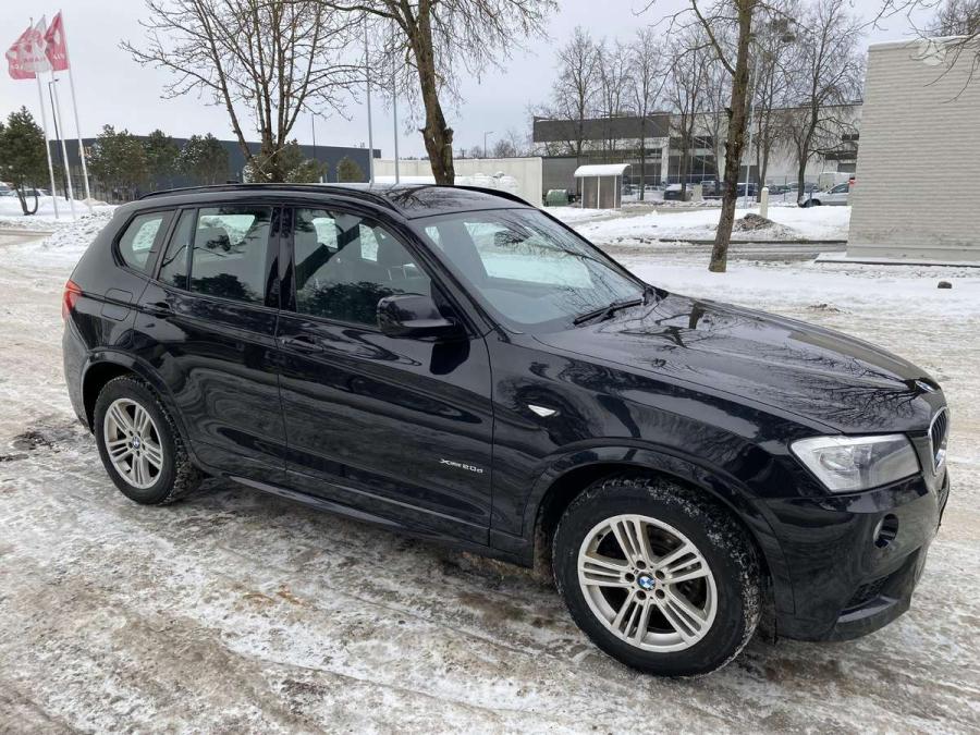 Melns BMW X3 2013 Alīta, ar dzinēja tilpumu 2.00 L un nobraukumu 240 tūkst. km par 4100 €, foto 6 vietnē AUTOMOTO.COM.LV